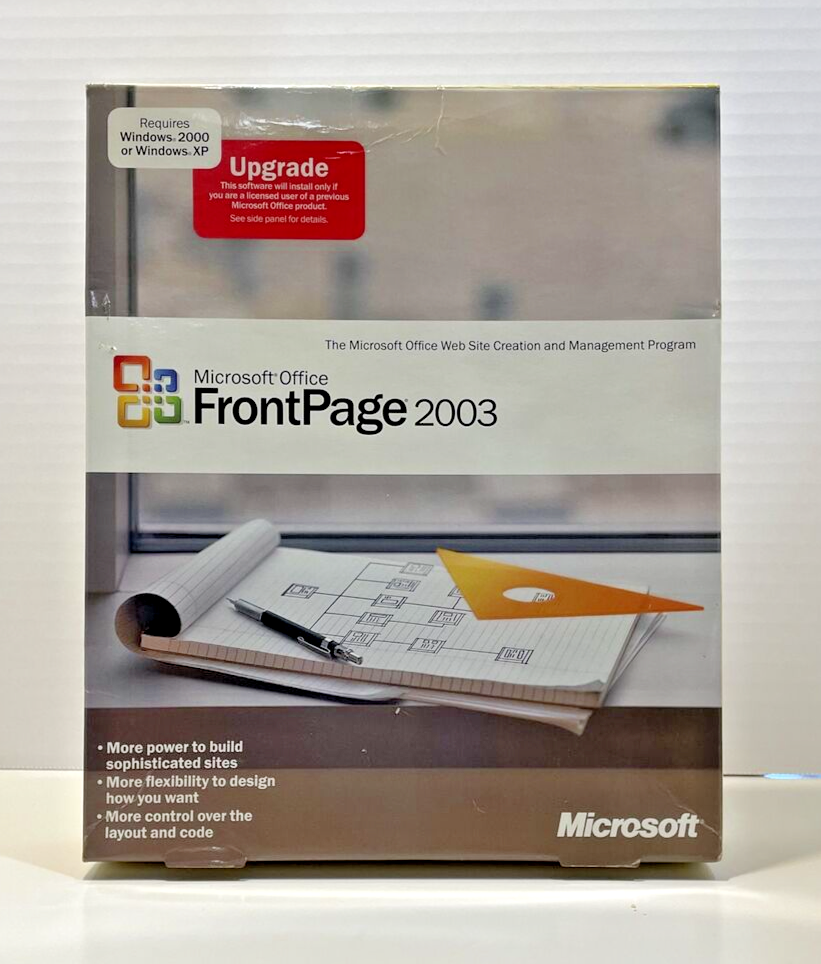 Microsoft Office FrontPage 2003 Full Version With Key License | eBay