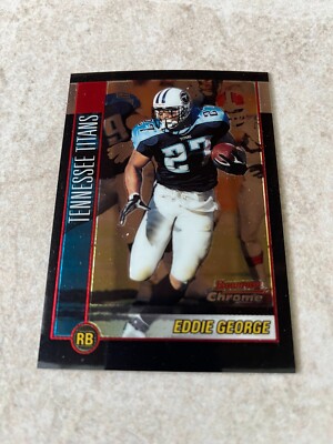 2002 Bowman Chrome #30 Eddie George NFL Tennessee Titans | eBay
