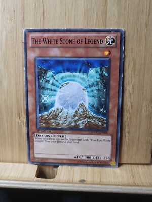 Yu-Gi-Oh!🏆The White Stone of Legend - 1st Edition🏆COMMON Card | eBay ...