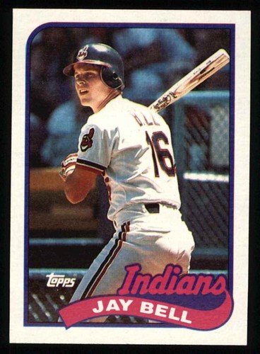1989 Topps #144 Jay Bell Indians 8 - NM/MT | eBay