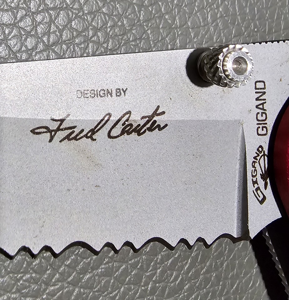 Gigand Titan Knife By Fred Carter | eBay