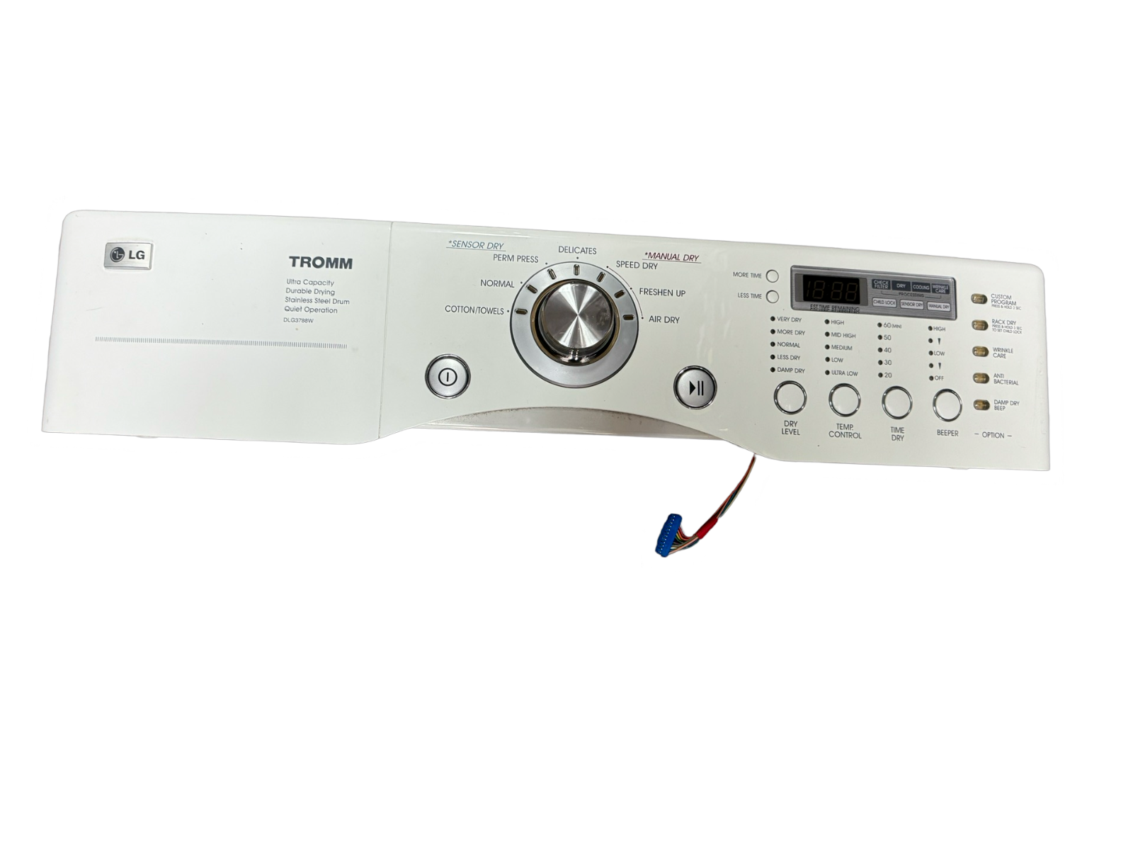 LG DRYER CONTROL PANEL USER INTERFACE BOARD 6871EC1115D 3721EL0004D ...