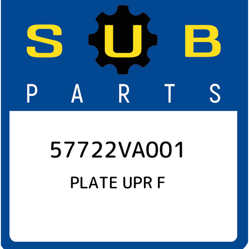 57722VA001 Subaru Plate upr f 57722VA001, New Genuine OEM Part | eBay