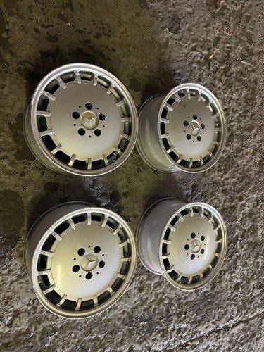 4 ORIGINAL MERCEDES-BENZ WHEELS 8 BY 16 OF A 1990/91 500SL | eBay
