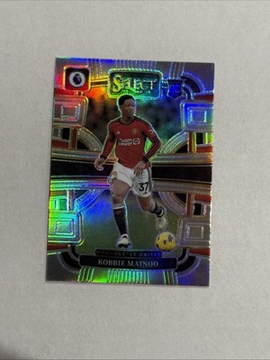 2023-24 Panini Select Kobbie Mainoo RC Rookie Silver Manchester United ...