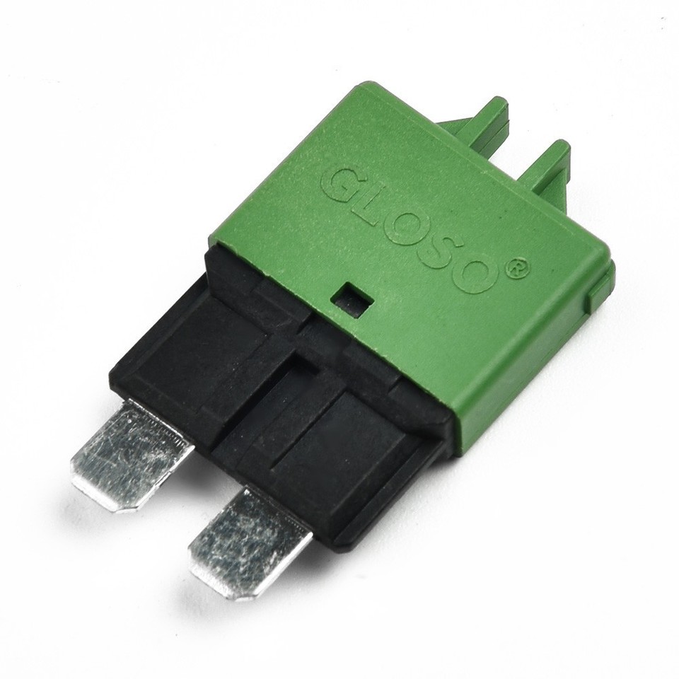 Circuit Breaker Blade Trip Function In Blade Fuse Housing Auto-Reset 5 ...