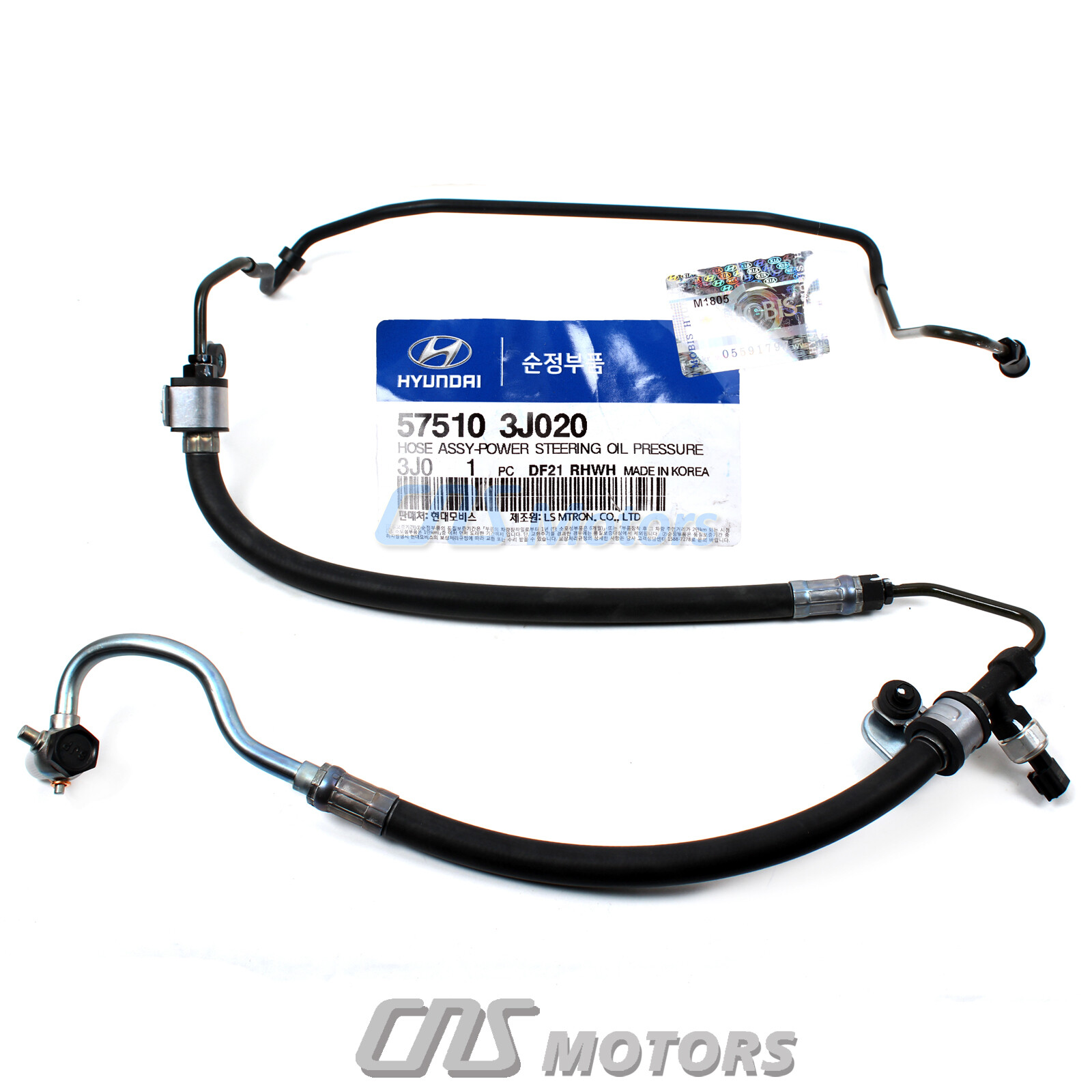 OEM Power Steering Pressure Hose for 2009-12 Hyundai Veracuz OEM ...