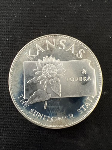 Sterling Silver - Kansas - 925 - 14.4 Grams Round/Art - I40 | eBay