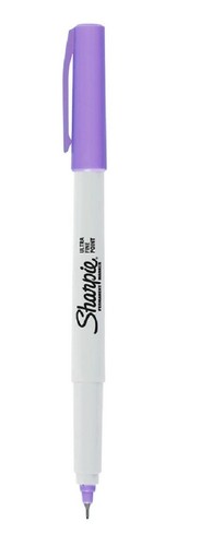Sharpie Ultra Fin Point Marqueur Permanent Stylo Lilac | eBay