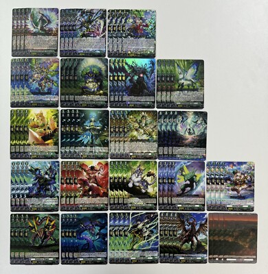 CARDFIGHT VANGUARD DZ-BT04 STOICHEIA PLAYSET LEVIDRAS ONFALL ...