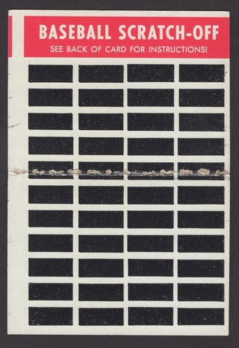 1971 Topps - Scratch Off Unscratched Harmon Killebrew for sale online ...