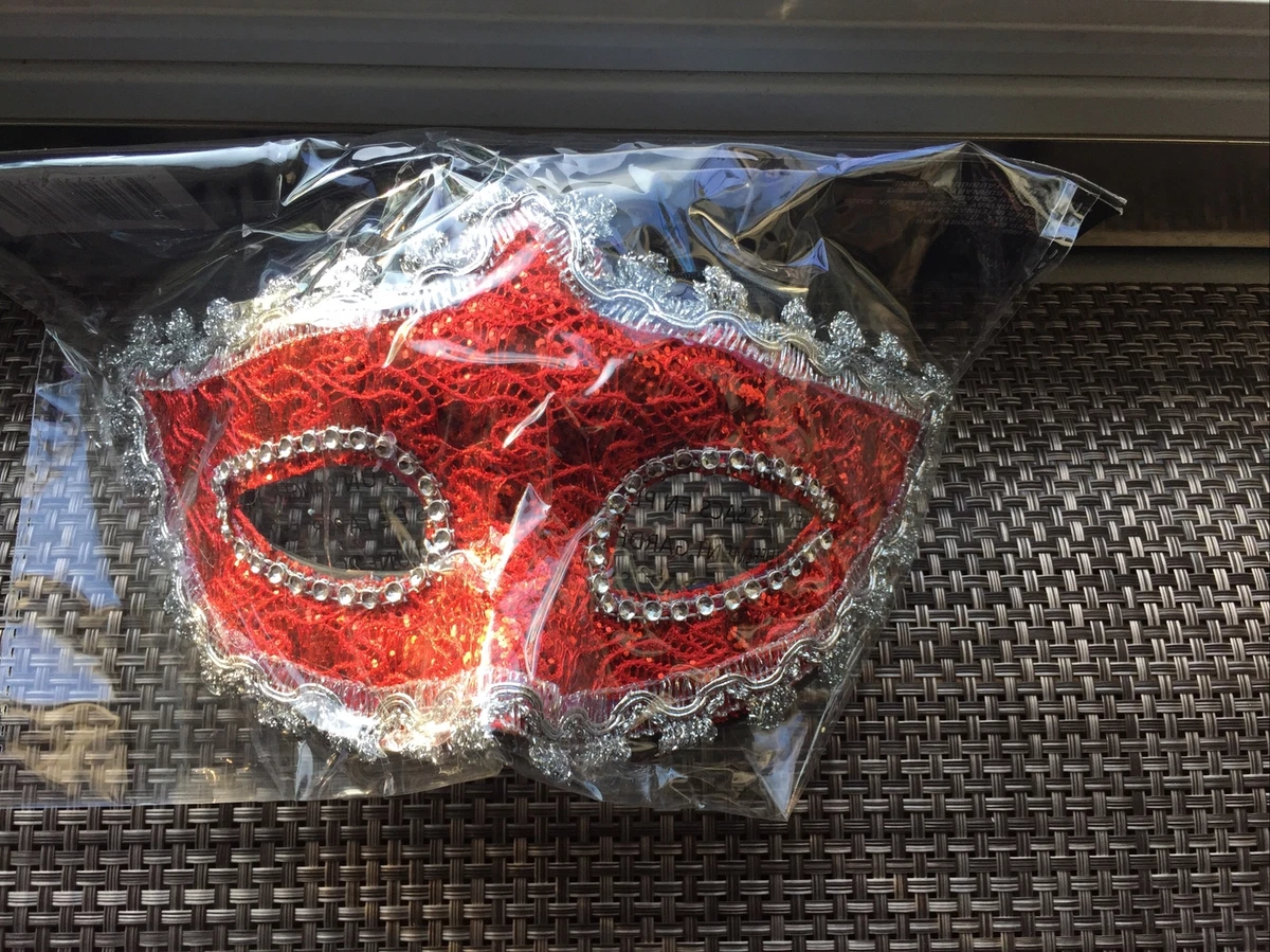 Red Female Masquerade Masks