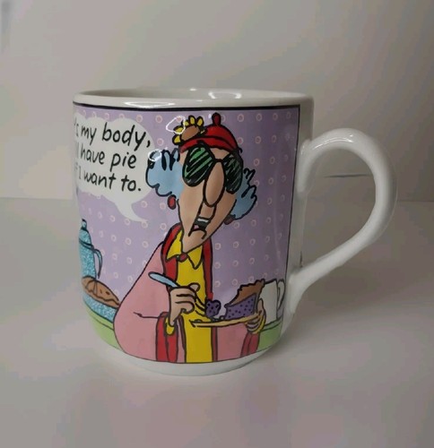 Vintage Hallmark Maxine Coffee Mug 3D Humor Comic Cup J Wagner | eBay