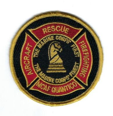 MCAF Quantico VA Virginia Marine Corps Aircraft Rescue Firefighting ...
