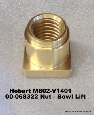 HOBART BOWL LIFT NUT FOR M802 AND V1401 MIXER PART #00-068322 | eBay