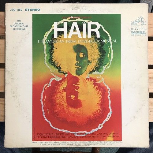 Hair SOUNDTRACK LP (Original Broadway) on RCA Label LSO-1150 | eBay