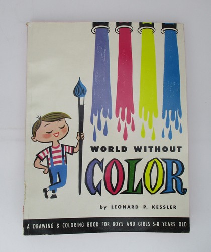 Vintage World Without Color No 762 by Leonard Kessler Coloring Book ...