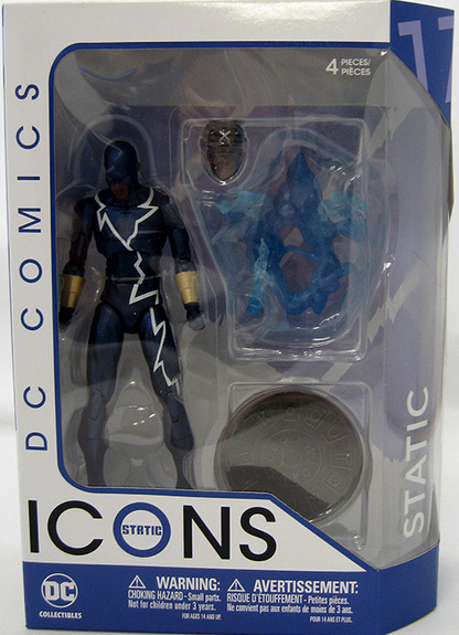 DC Collectibles Comics Icons Static Shock Deluxe Action Figure for sale ...