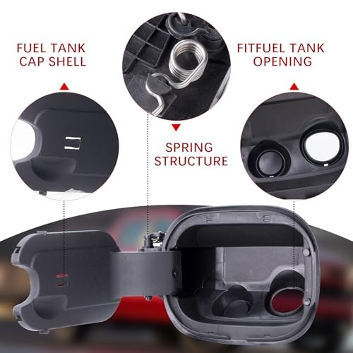 84745944 Fuel Tank Filler Pipe Housing Fit for Chevy Silverado 1500 ...