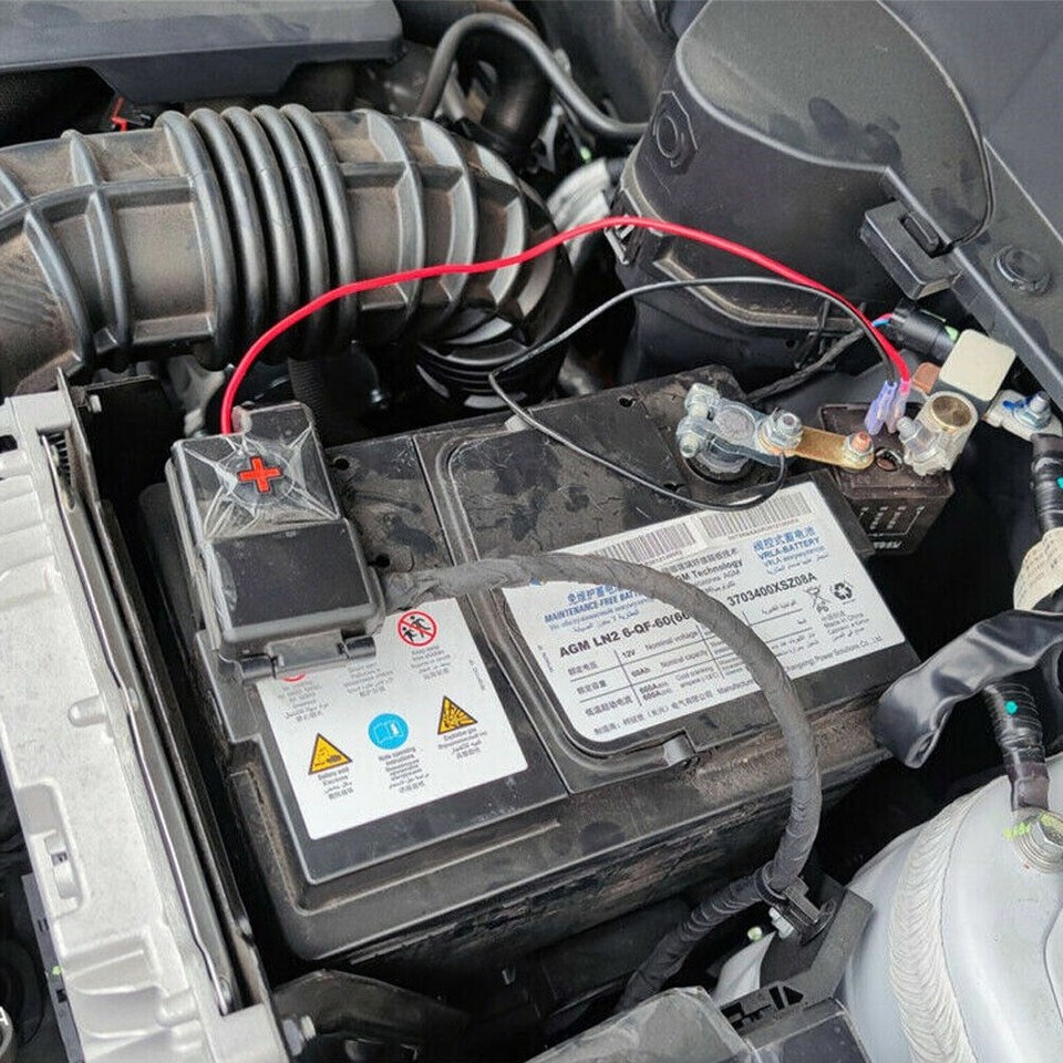 Wireless Dual Car Remote Battery Cut-off Relay Disconnect Isolator ...