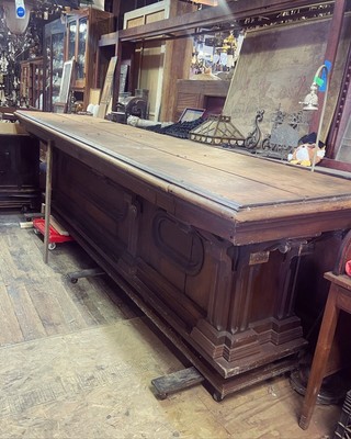 Original Antique Early 1900s 12’ General Store Counter/Front Bar | eBay