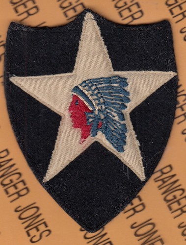 WWI-WWII US Army 2nd Infantry Division ~4" wool patch c/e | eBay