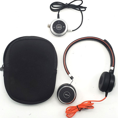 Jabra Evolve 40 HSC017 ENC010 | Wired Headset - Parts or Repair | eBay