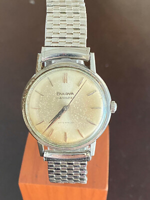 VINTAGE MENS BULOVA AEROJET WRIST WATCH, CAL. 11AFC, KEEPING TIME | eBay