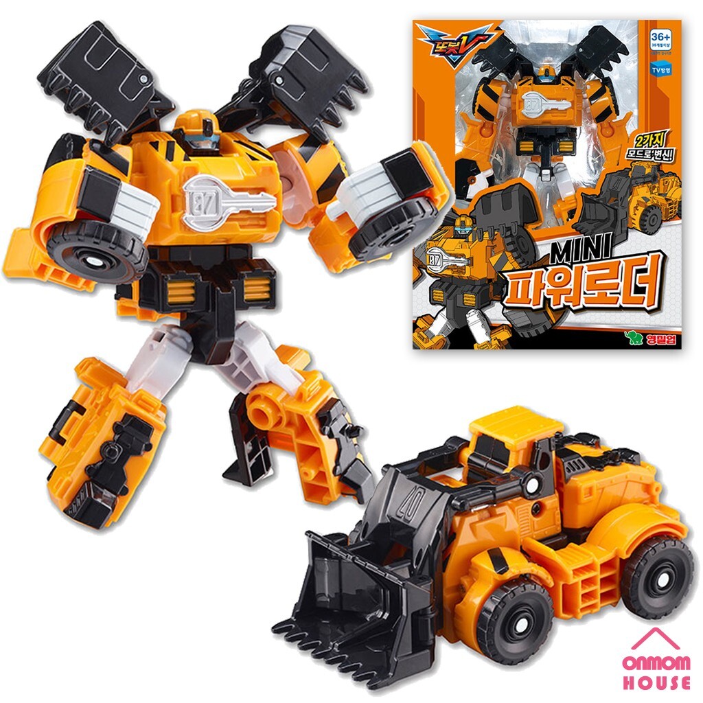 Tobot V Mini POWER LOADER Transformer Robot Figure Small Size 2022 New ...
