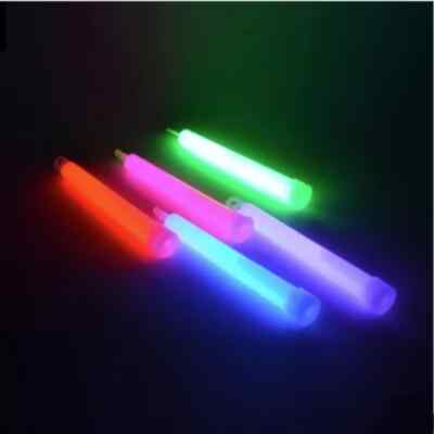 10" GLOW IN DARK STICK 2 Pack Assorted Colors | eBay