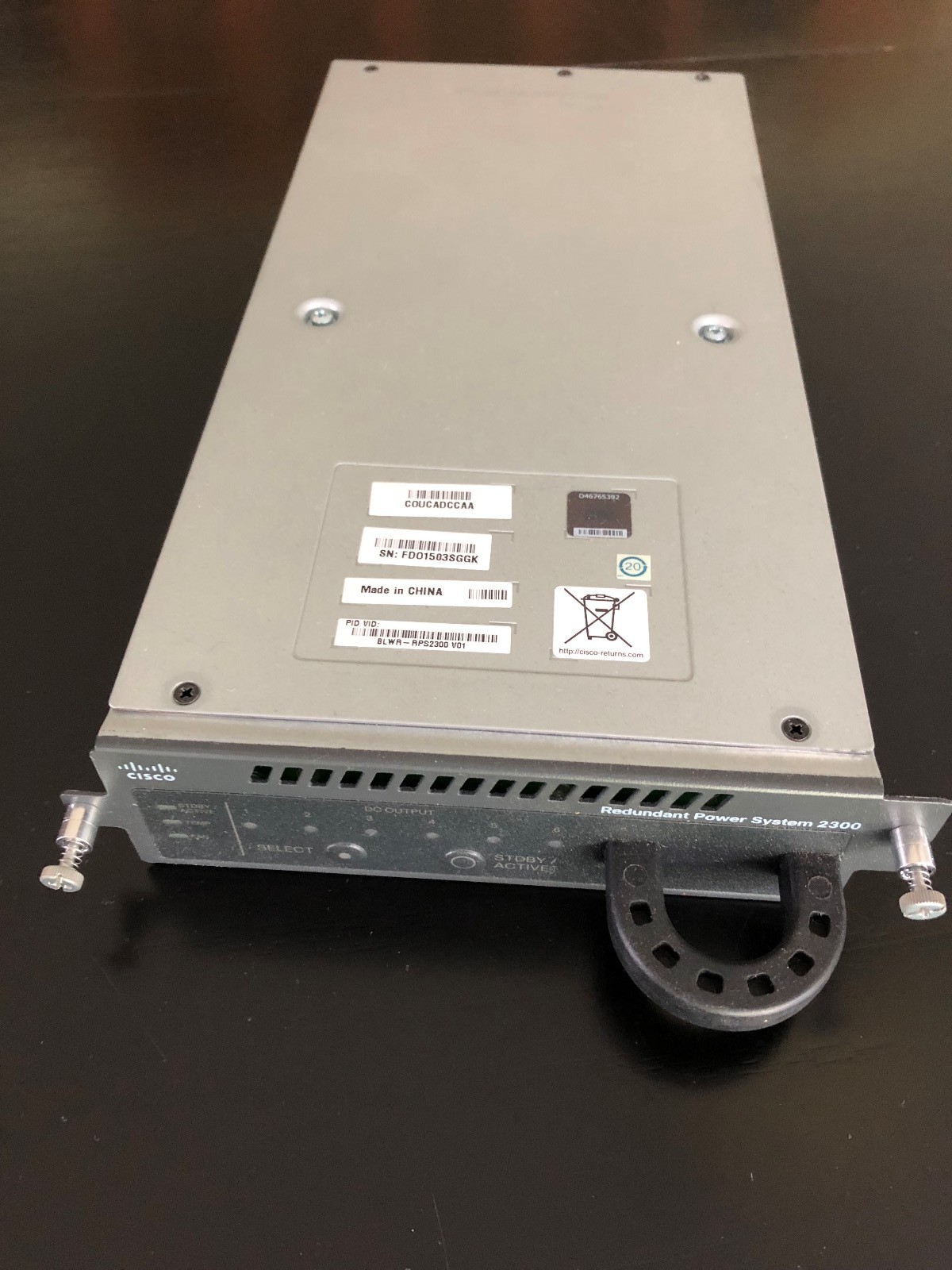 Cisco BLWR-RPS2300 Redundant Power System 2300 Blower Fan Control Unit ...
