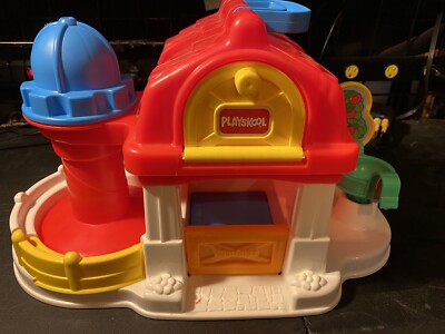 Vintage 1995 Playskool Weebles Farm PLAYSET And BOX ONLY | eBay