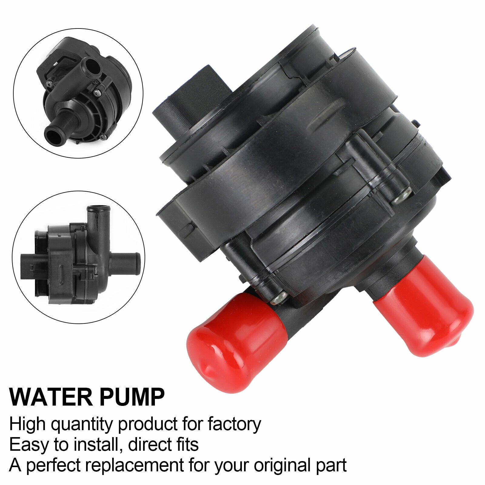 Engine Auxiliary Water Pump fits Mercedes-Benz W164 W211 W461 W906 ...