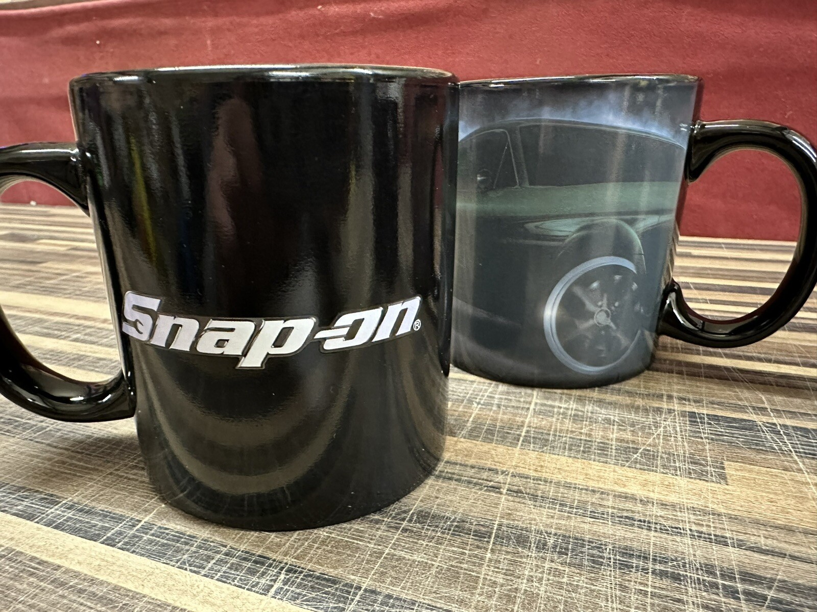 Genuine Official Snap on Colour Heat Changing Hot Rod Mugs Set of 4 ...