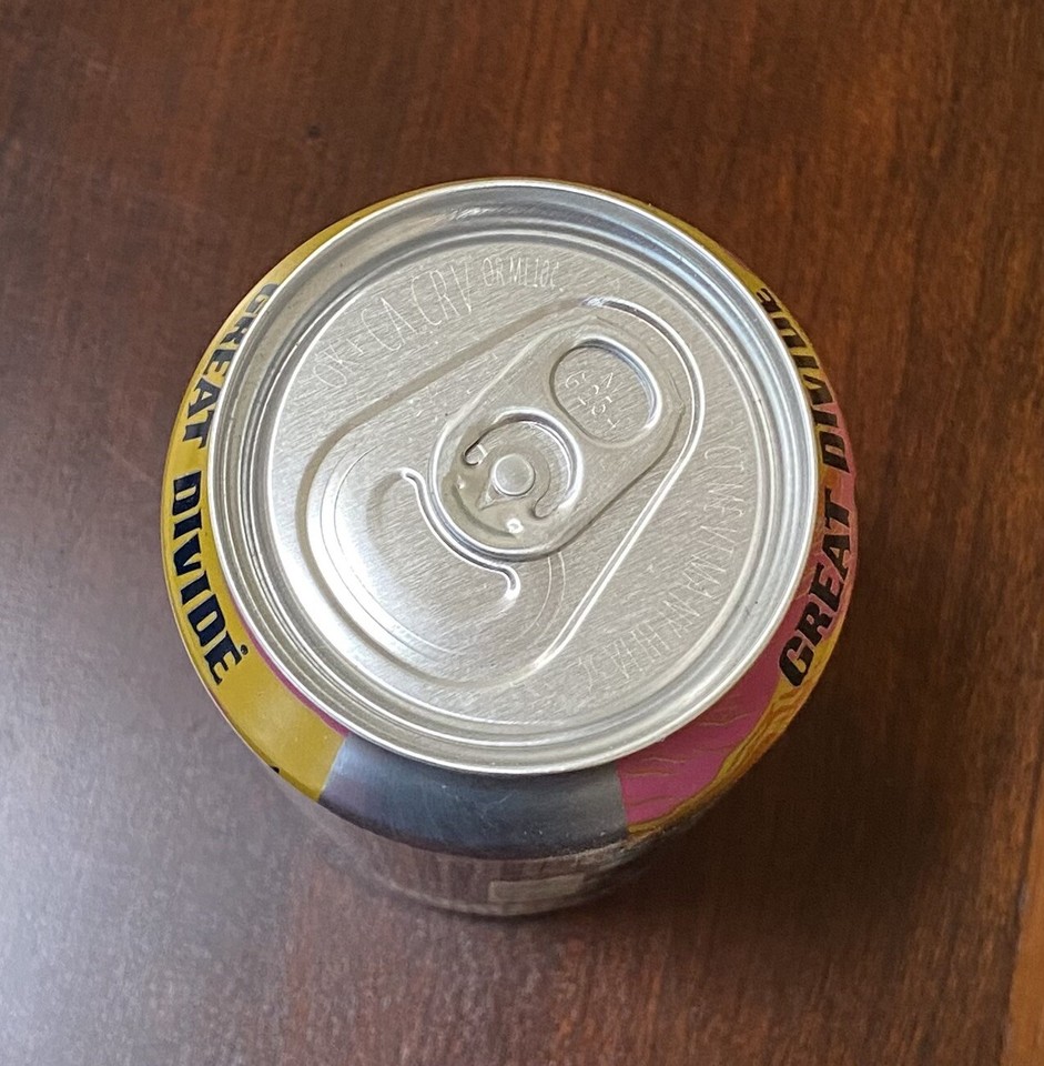 Great Divide Denver Pale Ale Empty Beer Can Bottom Opened | eBay