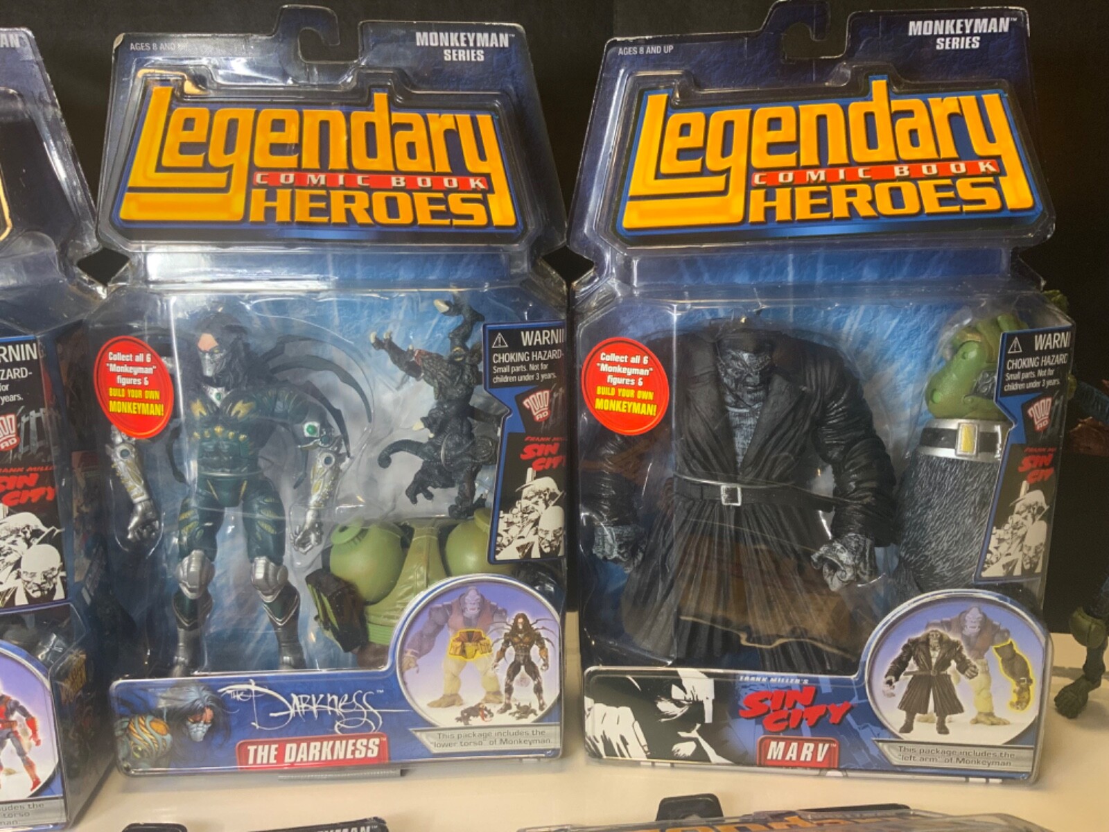 💥LEGENDARY HEROES SERIES 2 MONKEYMAN BAF COMPLETE SET💥VARIANTS💥THE ...