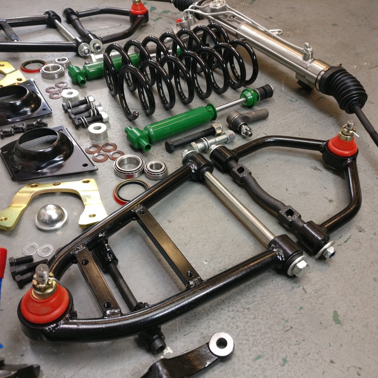 1964 - 1970 Ford Mustang II 2 Complete Front End Suspension Kit IFS 2 ...