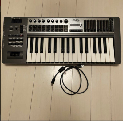 Roland EDIROL PCR-300 MIDI KEYBOARD CONTROLLER Synthesizer Free Shipp ...