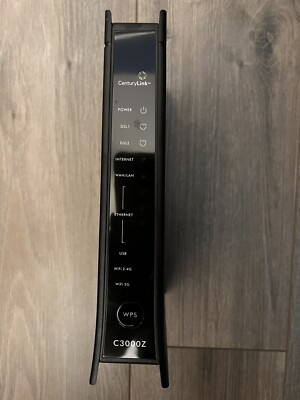 CenturyLink ZyXEL C3000Z DSL Modem Wireless Router Unit And Ethernet | eBay