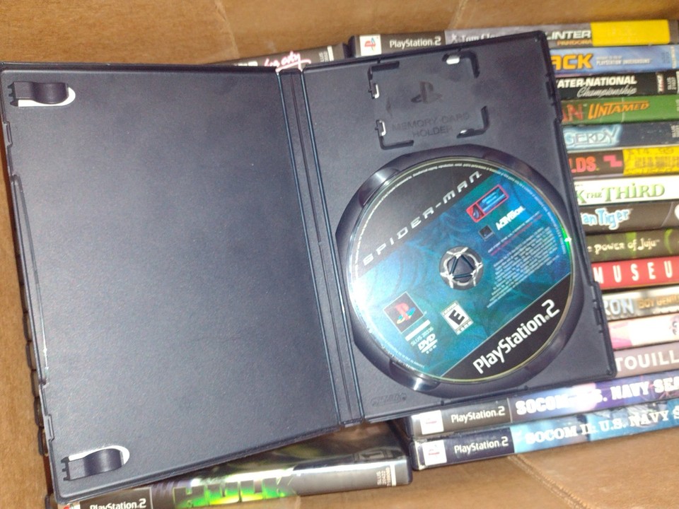 PlayStation 2 PS2 Game Lot of 35 Disney/pac Man/arcade/GTA/Adventure ...