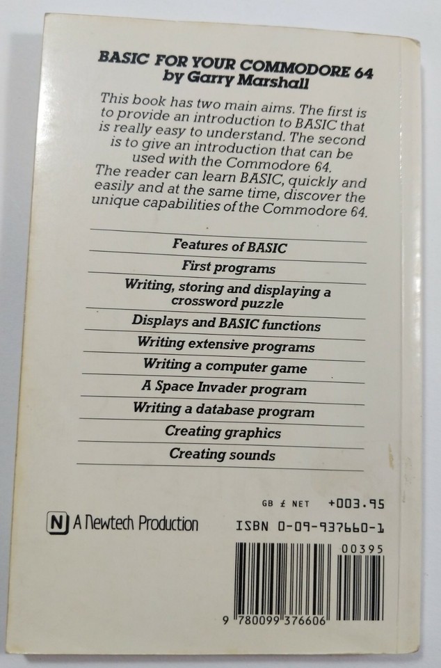 BASIC for Your Commodore 64 (Book) | eBay
