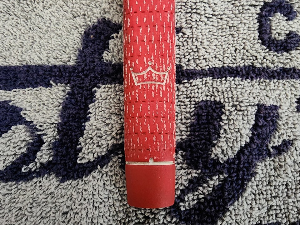 RARE SCOTTY CAMERON 3 CROWN RED FULL CORD PUTTER GRIP⛳63G-10.25" | eBay