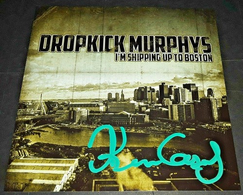 DROPKICK MURPHY'S KEN CASEY SIGNED AUTOGRAPHED SHIPPING UP TO BOSTON ...