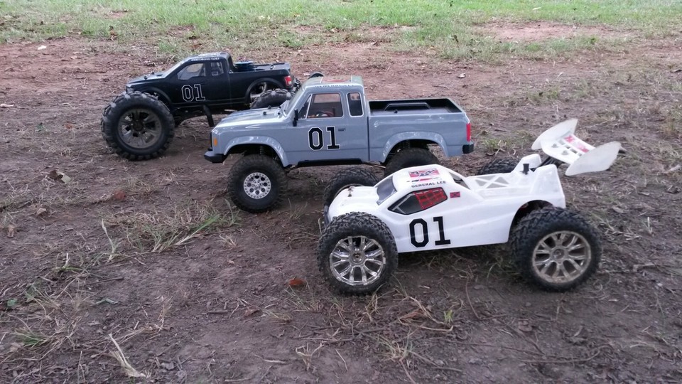 GENERAL LEE Dukes Of Hazzard 1/10 1/8 - RC Car Truck Crawler decals ...