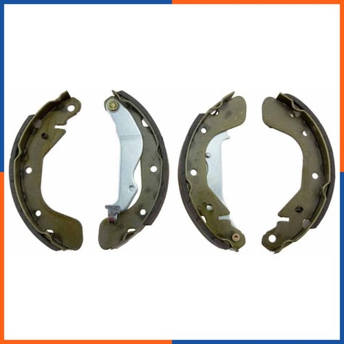 Mâchoires de frein pour DAEWOO | 93740251, 93740252, 94564513, 95017074 ...