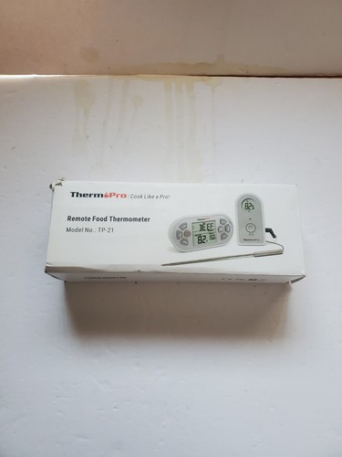 Therm Pro Remote Food Thermometer Model TP-21 New in Open Box | eBay