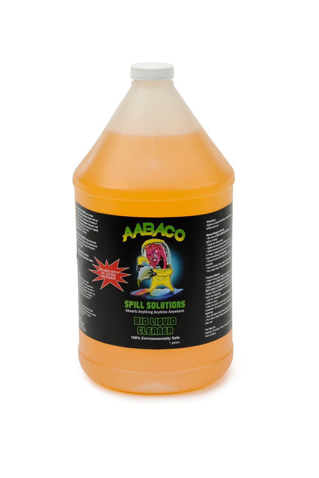 Industrial Degreaser – Oil Cleaner With Oil Eating Microbes – 1 GALLON ...