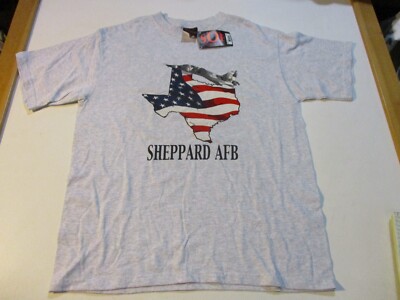SHEPPARD US AIR FORCE BASE TEXAS VINTAGE 1980s T-SHIRT MED NEW NWT USA ...