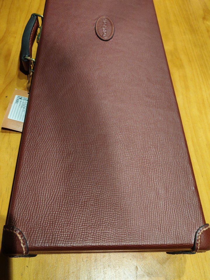 TOURBON Vintage Leather Takedown Shotgun Storage fit 28-32inch Barrel ...