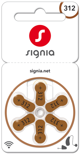 18 x Siemens Signia Hearing Aid Batteries 1.45V 170mAh 312 P312MF PR41 ...